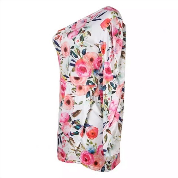 sugarxsugar | Dresses | New Sheek Floral Handmade Cold Shoulder ...